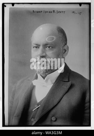 Bishop Isaiah B. Scott, portrait bust Stock Photo - Alamy