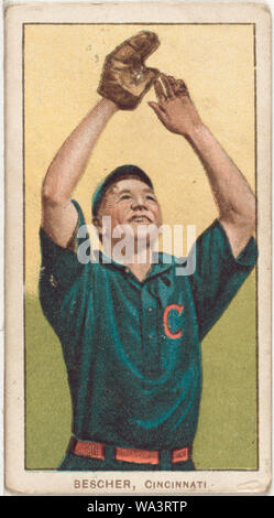 Bob Bescher, Cincinnati Reds, baseball card portrait Stock Photo - Alamy