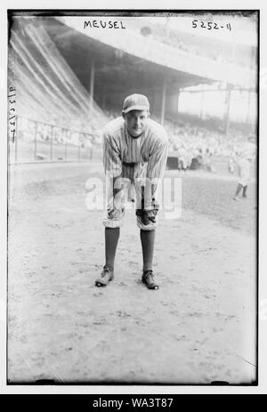 Bob Meusel, New York AL (baseball Stock Photo - Alamy