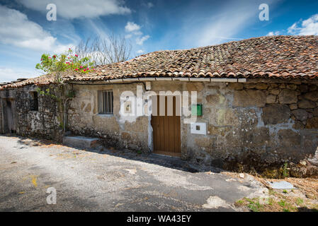 typical old villages in Galicia, northern Spain Stock Photo - Alamy
