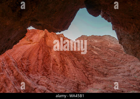 Xinjiang kuqa canyon Stock Photo - Alamy