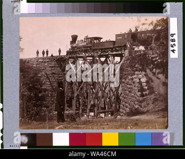 Bridge on Orange & Alexandria Railroad, Civil War Photographs 1861-1865 ...