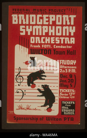 Bridgeport Symphony Orchestra - Frank Foti, conductor Stock Photo - Alamy