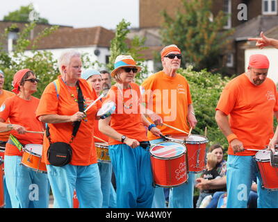 Sheerness, Kent, UK. 17th August, 2019. Thousands of people lined the ...