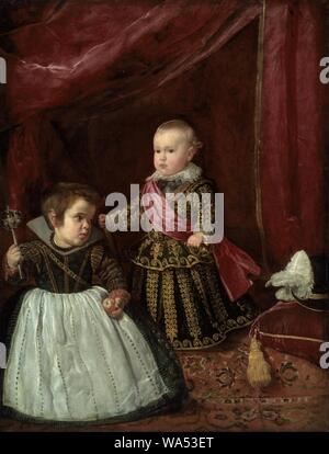 Don Baltasar Carlos with a Dwarf, Diego Velazquez, 1632 Stock Photo - Alamy