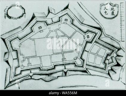 The Dien Khanh Citadel old map is a historical cartographic ...