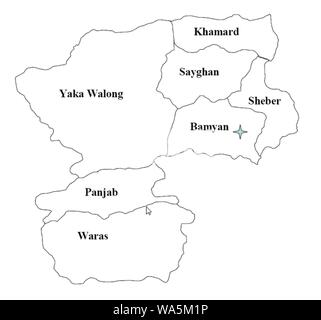 Districts of Bamyan Province Stock Photo - Alamy