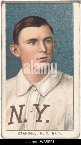 Doc Crandall, New York Giants, baseball card portrait Stock Photo - Alamy