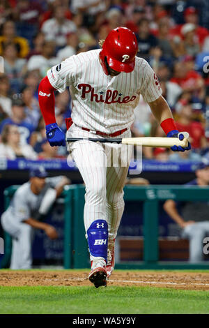 August 17, 2019: Philadelphia Phillies relief pitcher Jared Hughes (25 ...