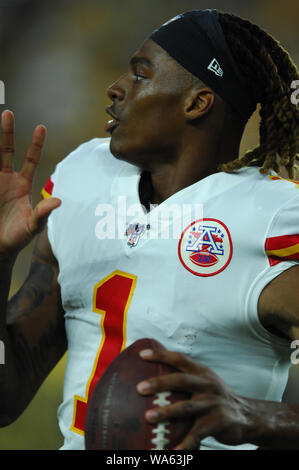 August 17th, 2019: Jody Fortson #1 during the Pittsburgh Steelers vs ...