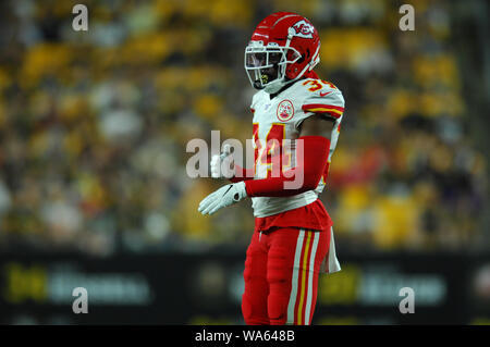 August 17th, 2019: Herb Miller #34 during the Pittsburgh Steelers vs ...