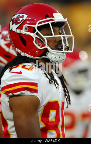 August 17th, 2019: Felton Davis #80 during the Pittsburgh Steelers vs ...
