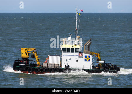 Utility vessel MULTRASALVOR 3. Multraship is a leading Dutch towage and ...