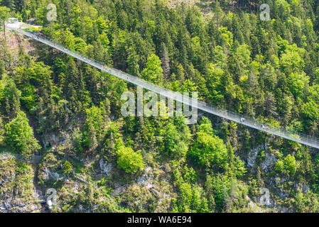 Highline 179 Bridge, Burg Ehrenberg, Reutte, except remote, Tyrol ...