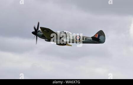 Supermarine Spitfire MK XIV MV268 JE-J was built in 1944 but never saw ...