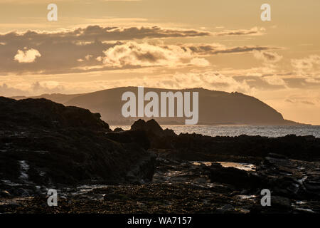 North Hill and beach. Minehead. Somerset. UK Stock Photo - Alamy