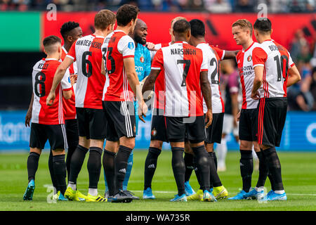 ROTTERDAM, Netherlands, 18-08-2019, football, stadium De Kuip, Dutch ...