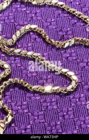 Vintage Gold Turkish Rope Chain Still Life Stock Photo - Alamy