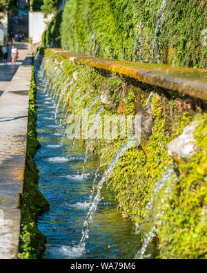 Villa d'Este, Tivoli, Lazio, Italy Stock Photo - Alamy