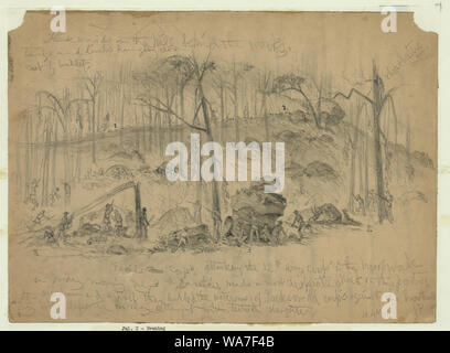 Attack of Genl. Ewell's Corps (Johnston's division), formerly under ...