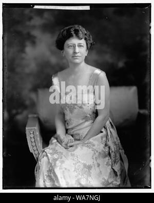 A historical portrait of Mrs. Newton Baker, likely the wife of U.S ...