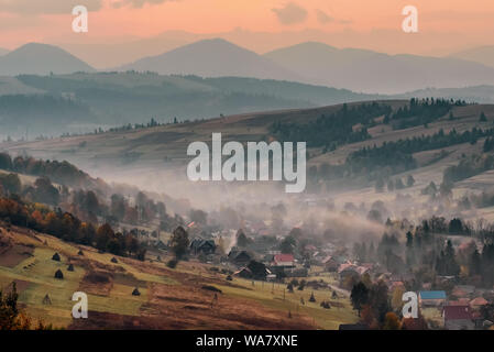 Colorful autumn landscape in the mountains Stock Photo - Alamy