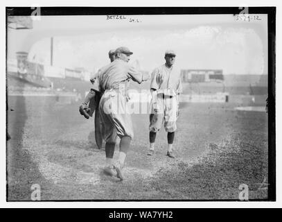 Bruno Betzel, a baseball player for the St. Louis National League team ...