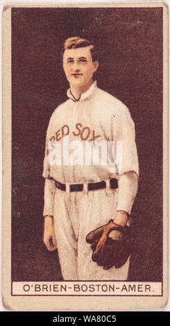 Buck O'Brien, Boston Red Sox, baseball card portrait Stock Photo - Alamy
