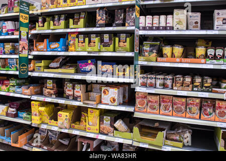 Free from aisle at Morrisons supermarket Stock Photo - Alamy