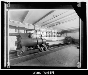 The Bureau of Standards steel testing machine is used to measure the ...