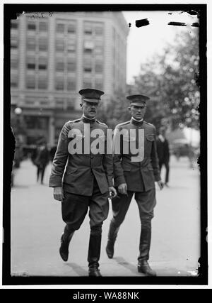 Major General Jesse McIlvaine Carter, U.S.A., is depicted with McGibbs ...