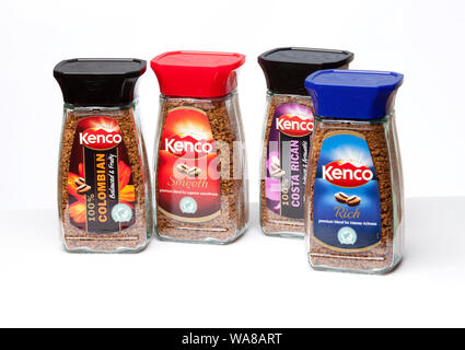 jar of Kenco instant coffee, a brand owned by Kraft Foods Stock Photo ...
