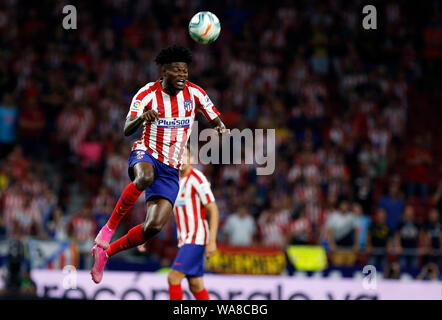 Thomas Partey of Atletico Madrid during the match between Atletico ...