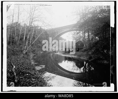 Cabin John Bridge, Maryland (a.k.a. Union Arch Bridge Stock Photo - Alamy