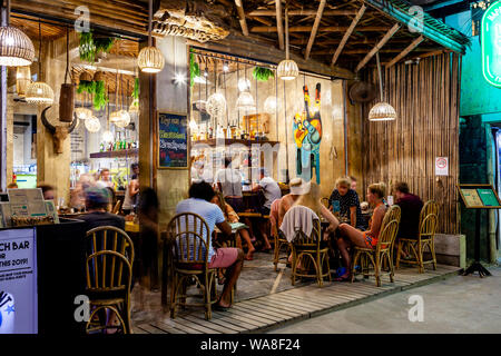 A Popular Cafe/Restaurant In El Nido, Palawan Island, The Philippines ...