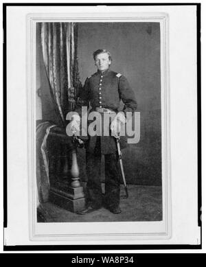 Captain Charles Nagel, Union officer in the 32nd Indiana Regiment, full ...