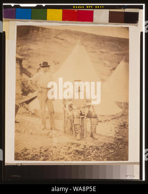 Captain George, 4th Light Dragoons & servant Stock Photo - Alamy