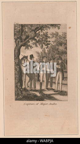 The capture of Major John Andre, a British officer, on September 23 ...