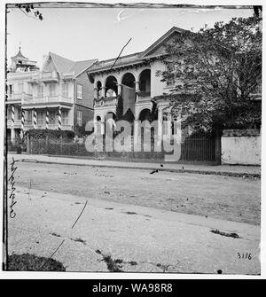 Charleston, South Carolina. Headquarters of Gen. John P. Hatch, South ...