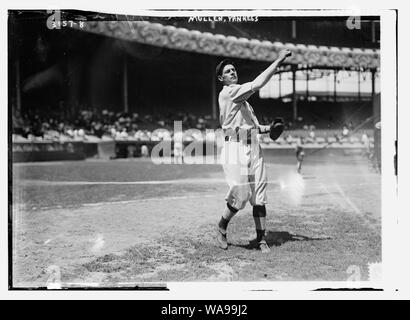 Charlie Mullen, New York AL (baseball Stock Photo - Alamy