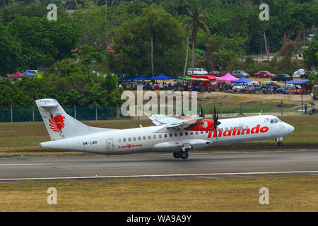 Malindo Air ATR 72-600 aircraft Penang Airport in Malaysia Stock Photo - Alamy