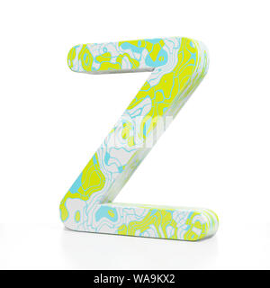 Abstract CGI typography, letter of ABC, alphabet. Good for web page ...