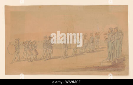 Chicken thieves being disciplined by General Alexander McDowell McCook ...