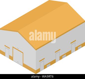 Port warehouse icon, isometric style Stock Vector Image & Art - Alamy