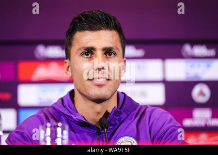 Spanish football player Rodri of Manchester City F.C. of English League ...