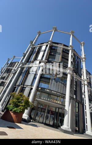 Lewis Cubitt Square at Kings Cross, in spring sunshine, with Lightroom ...