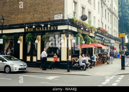 Lupus Street, Pimlico, London Stock Photo - Alamy