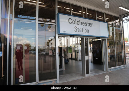 Colchester Railway Station Essex Locally, however, it is also known as ...