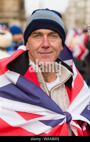 Pro-European Union protesters mark the anniversary of the referendum in ...