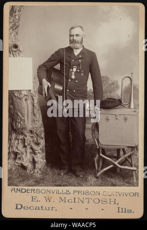 Civil War veteran Eppenetus Washington McIntosh. Liljenquist Family ...